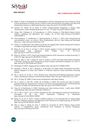 INVESTIGATING VIEWER INTEREST AREAS IN VIDEOS WITH VISUAL TAGGING | PDF | Artificial ...