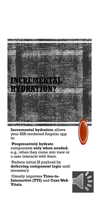 v19 incremental hydration ssr in angular | PDF