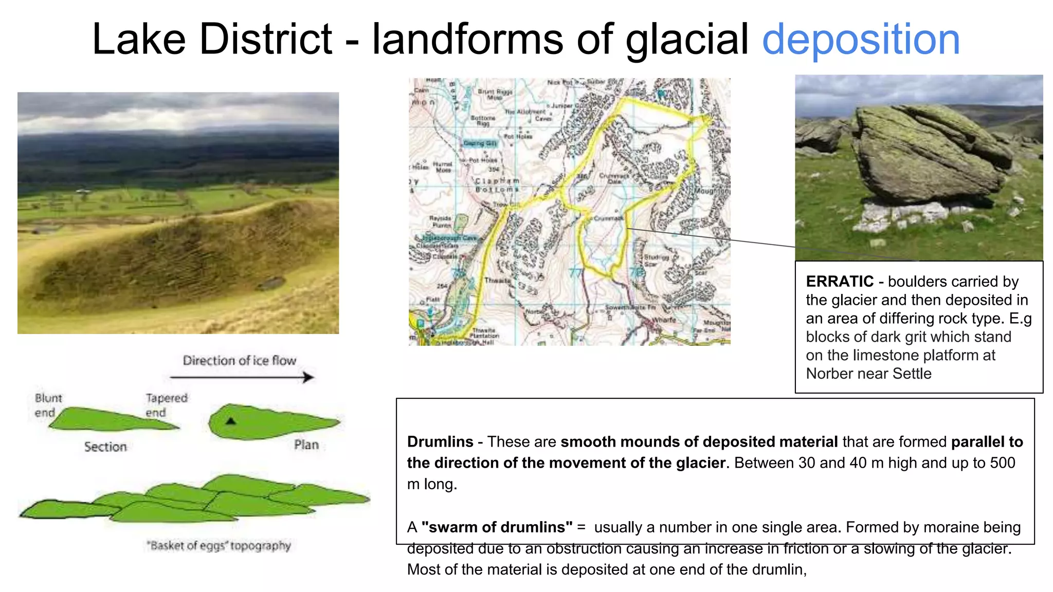 AQA gcse geography physical landscapes: Lake District glacial landforms ...