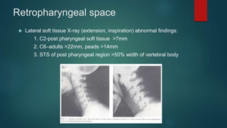 Anatomy of neck spaces | PPTX