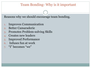 V1_How to maximize team bonding-Dr Jayanti Dutta Jan 2023.ppt