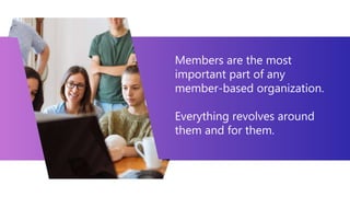 How to welcome members in a membership organization? | PPTX