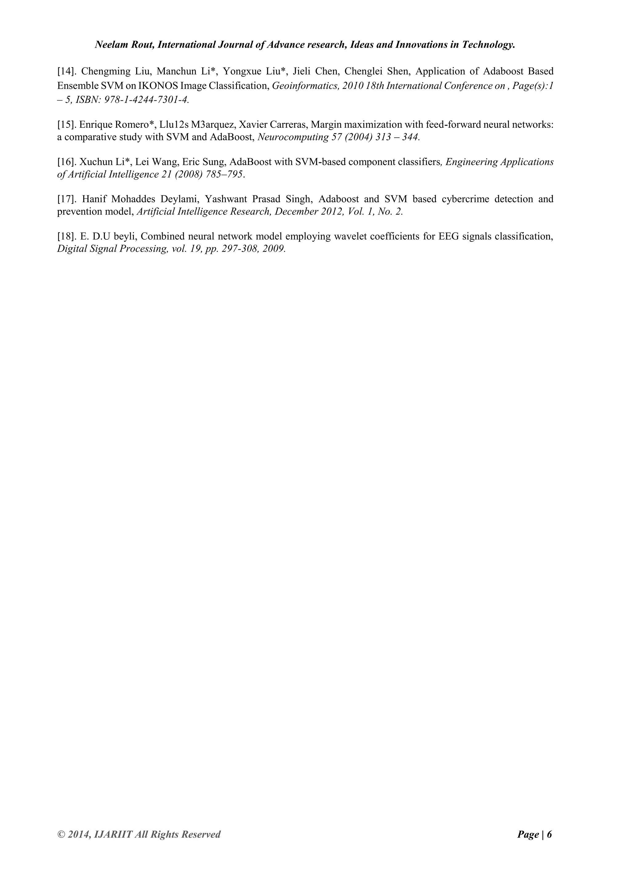 Classifications And Misclassifications Of Eeg Signals Using Linear And