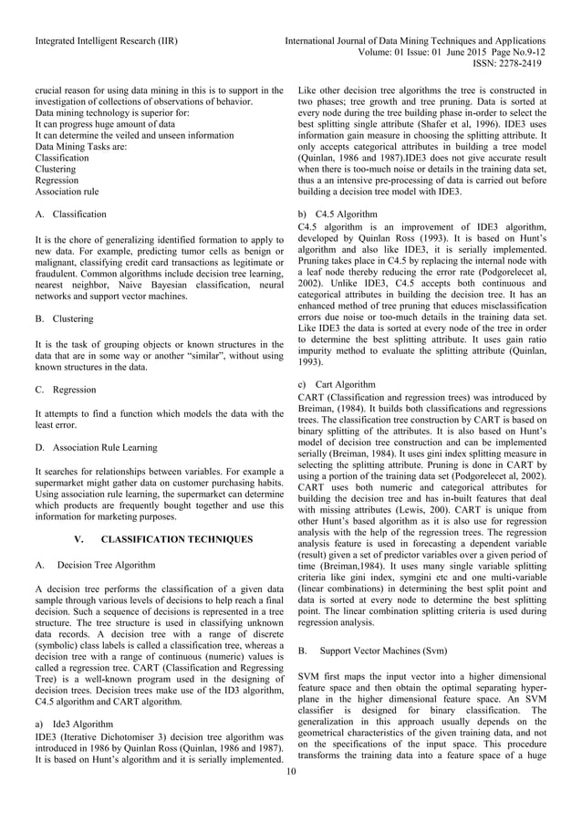 Study on Data Mining Suitability for Intrusion Detection System (IDS ...