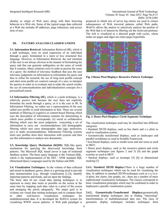 A Study of Pattern Analysis Techniques of Web Usage | PDF