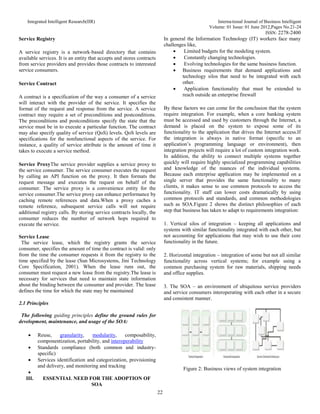 Study on Use Case Model for Service Oriented Architecture Development | DOCX