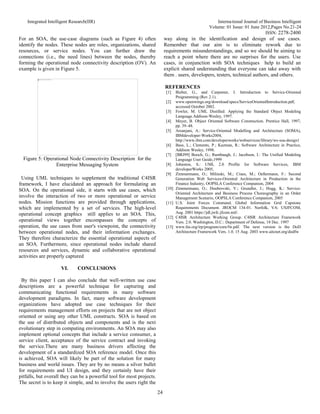 Study on Use Case Model for Service Oriented Architecture Development | DOCX