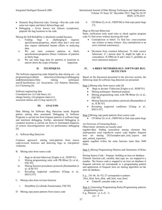 Improvement of Software Maintenance and Reliability using Data Mining Techniques | PDF ...