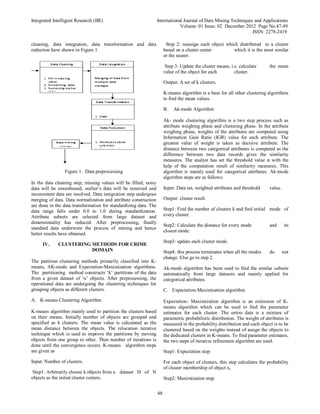 Survey of Data Mining Techniques on Crime Data Analysis | PDF