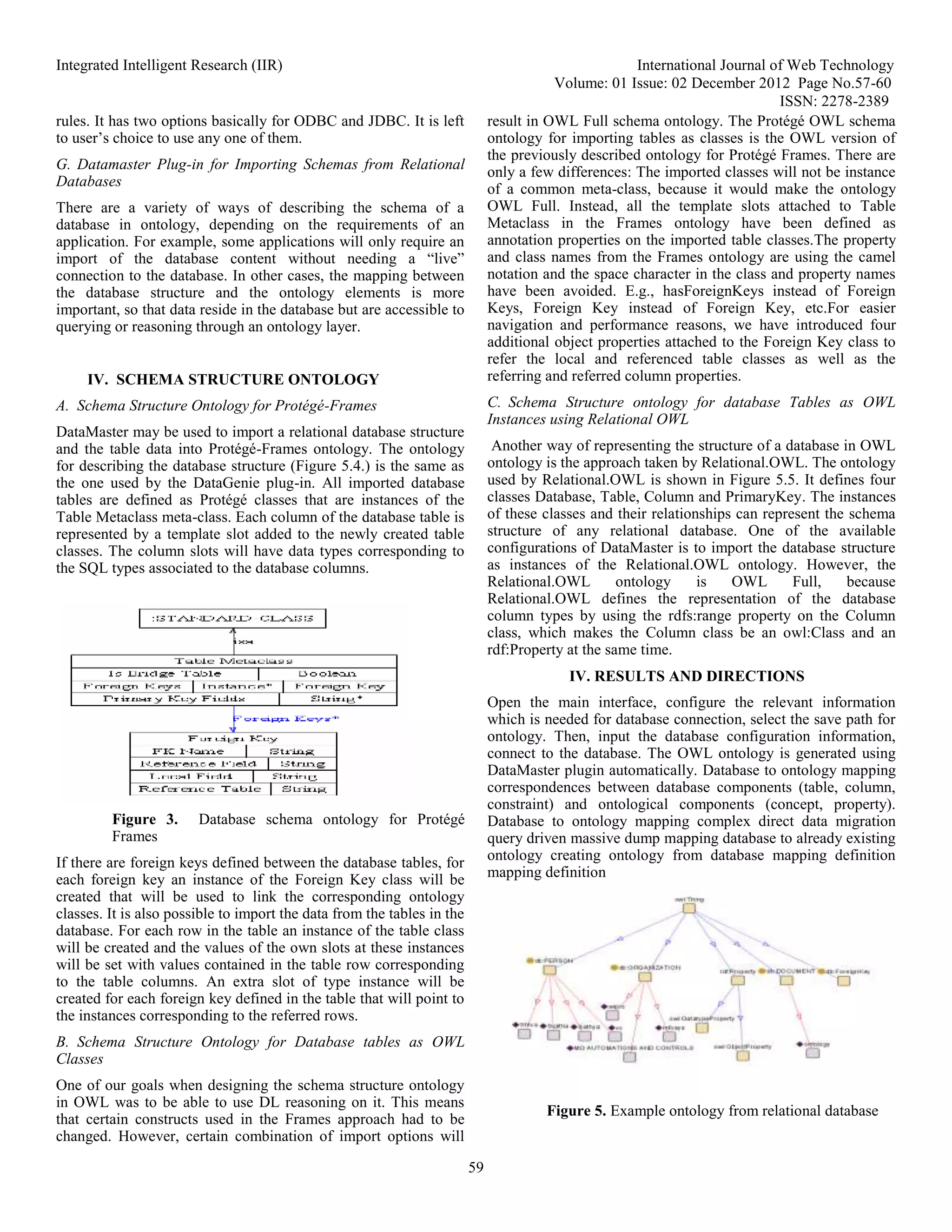 Towards Ontology Development Based on Relational Database | DOCX | Databases | Computer Software ...