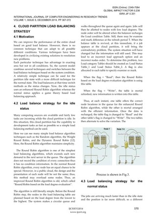 Cloud Partitioning of Load Balancing Using Round Robin Model | PDF