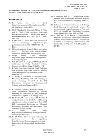 Cloud Partitioning of Load Balancing Using Round Robin Model | PDF