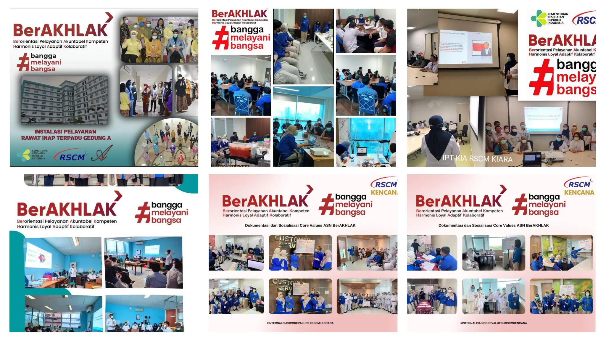 Implementasi Core values ASN BerAKHLAK & Employee Branding Bangga ...