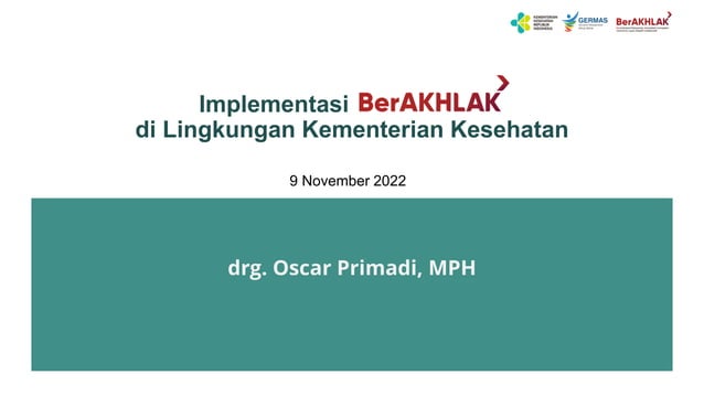 Implementasi Core values ASN BerAKHLAK & Employee Branding Bangga Melayani Bangsa | PDF