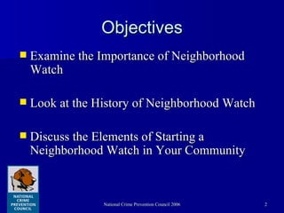 Neighborhood Watch Pt1 | PPT