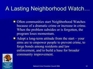 Neighborhood Watch Pt2 | PPT