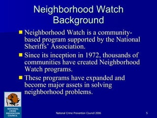 Neighborhood Watch Pt2 | PPT