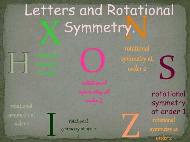 Symmetry | PPTX | Geography | Science