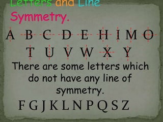 Rotational Symmetry Letters