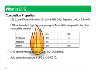 V 1 presentation on safety aspects of lpg handling and storage | PPTX