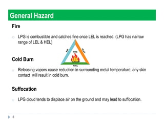 V 1 presentation on safety aspects of lpg handling and storage | PPTX