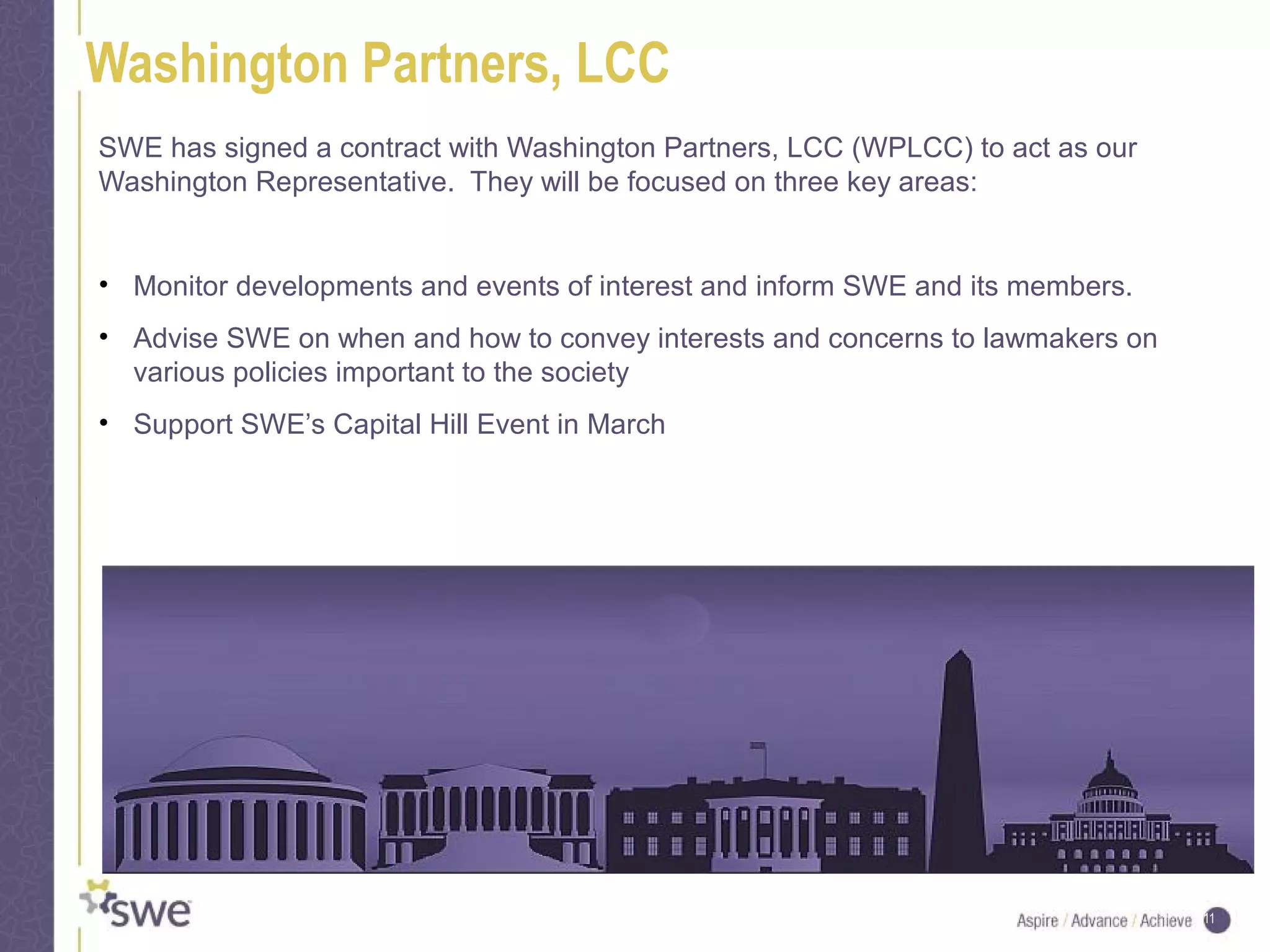 WE16 - What is SWE doing in Public Policy? | PPT