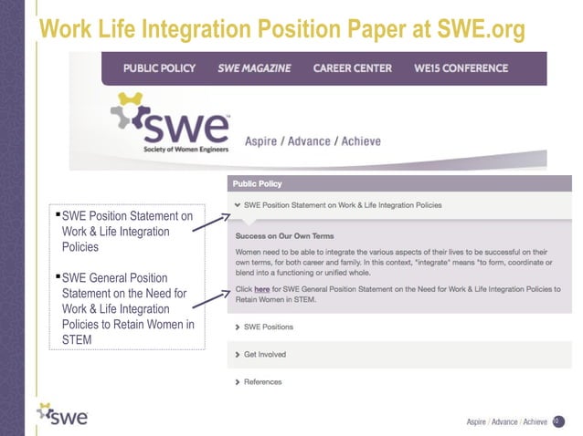 WE16 - What is SWE doing in Public Policy? | PPT