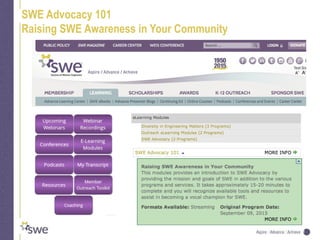 WE16 - What is SWE doing in Public Policy? | PPT