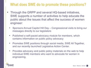 WE16 - What is SWE doing in Public Policy? | PPT