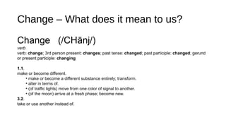 WE16 - Artfully Embracing Change | PPT