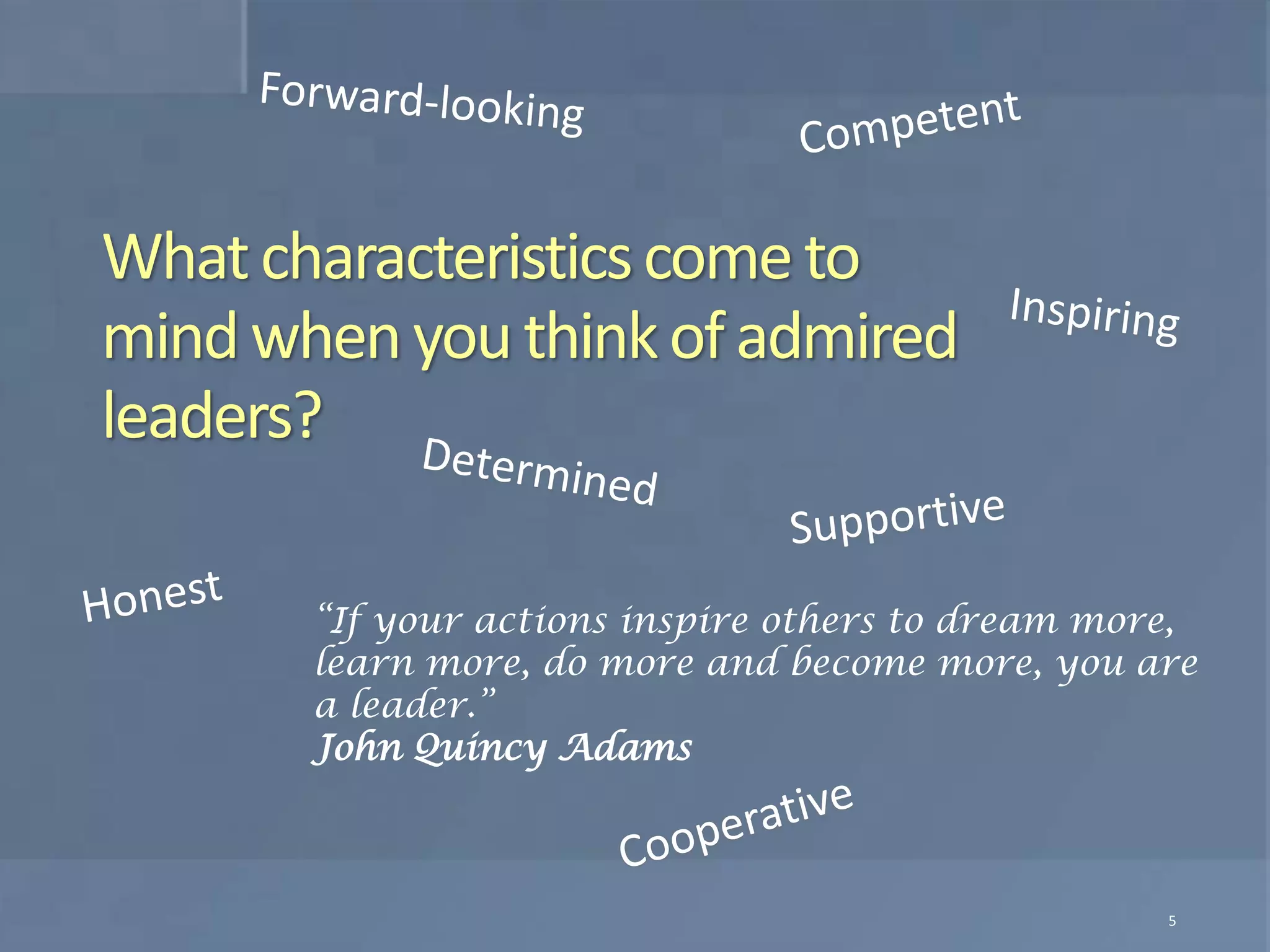 WE16 - Embracing the "Five Practices of Exemplary Leadership" | PDF