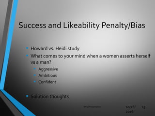 WE16 - Lean in Togeher: Promoting Gender Inclusion in the Workplace | PPT