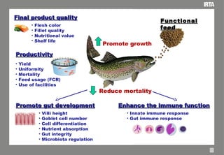 Sponsor Day on animal feeding: Use of feed additives for fish health ...