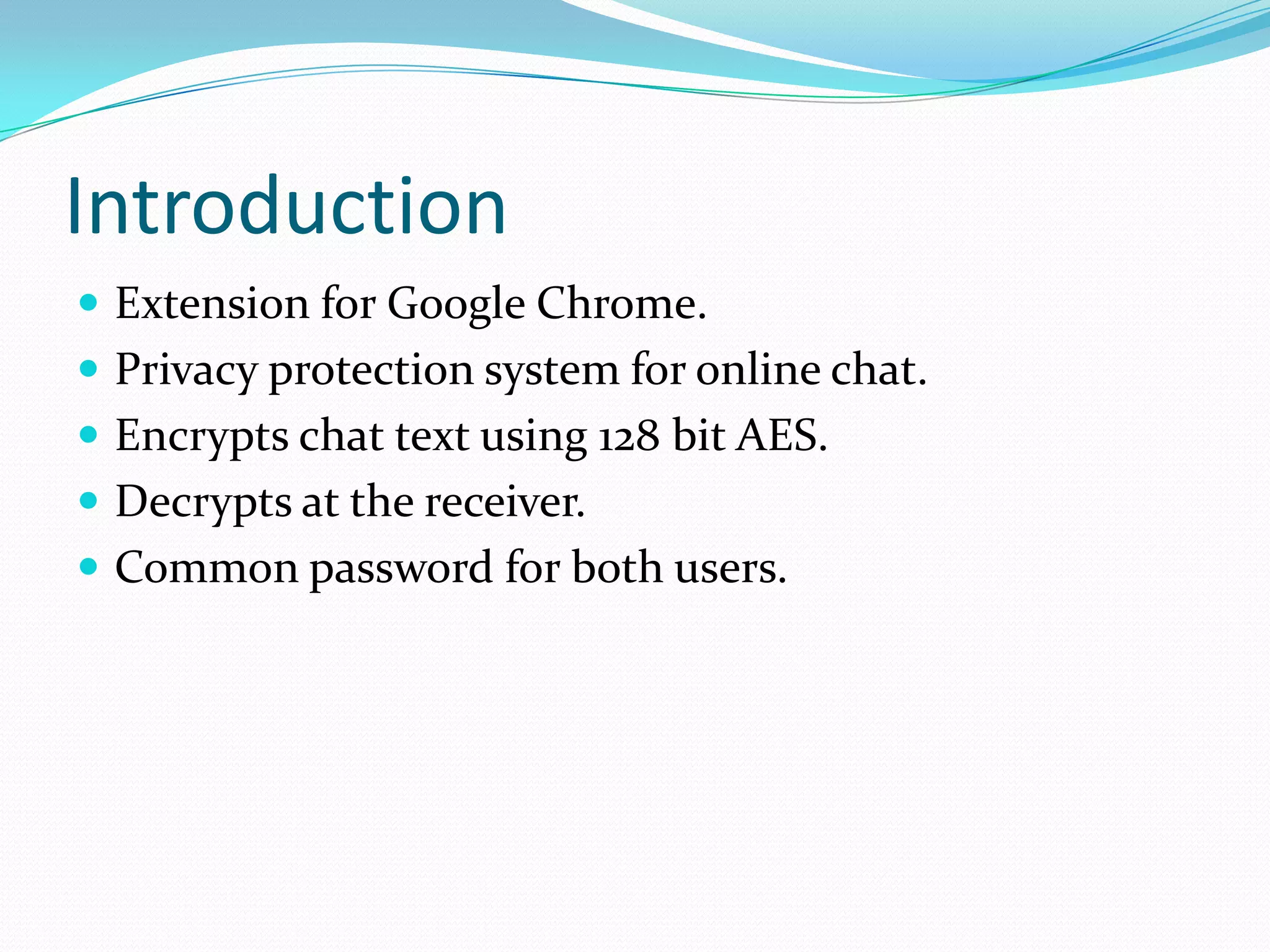 ChatCrypt | PPTX | Web Development | Internet