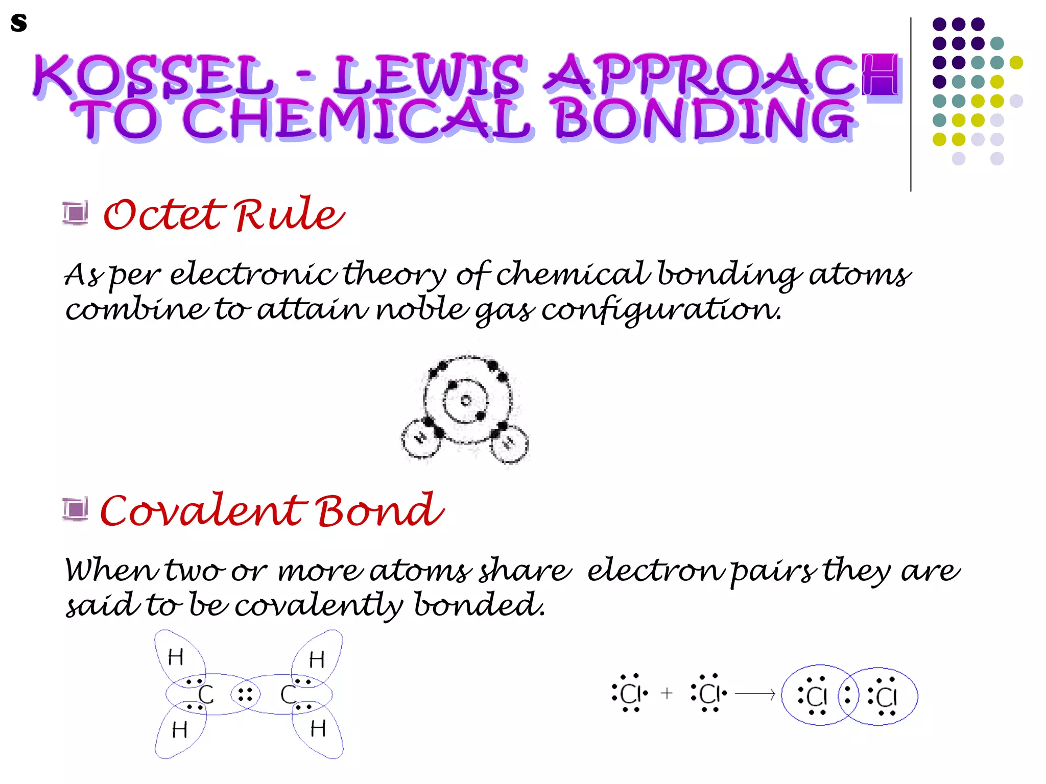 chemical bonding and molecular structure | PPT