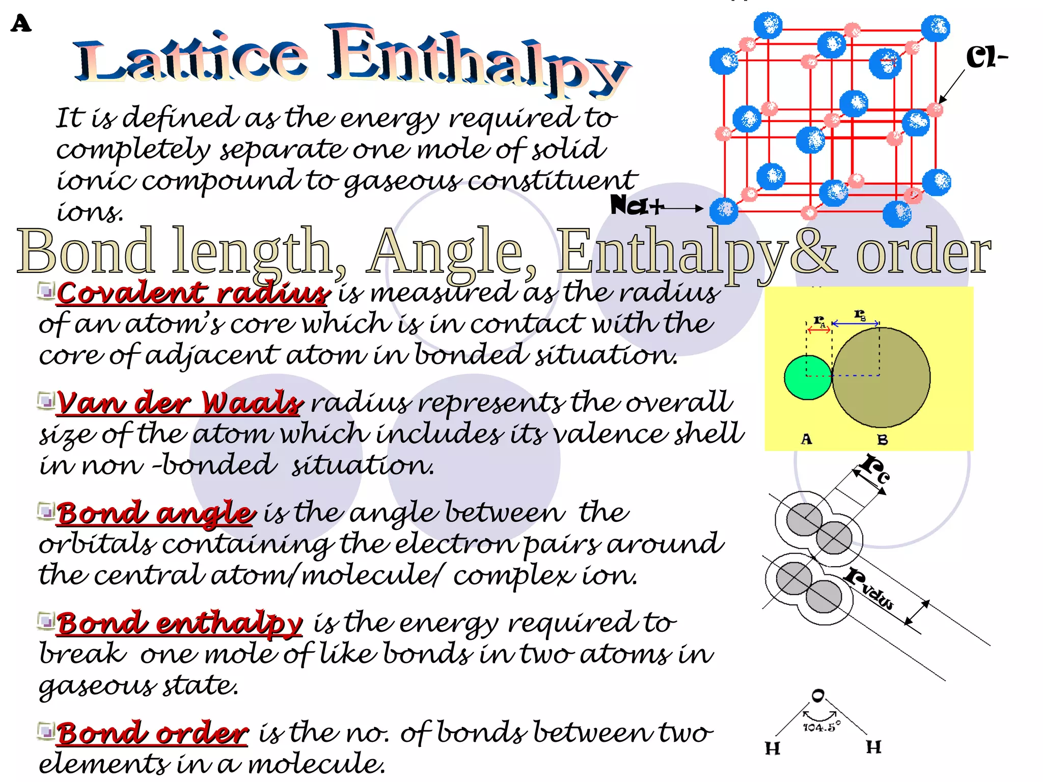 chemical bonding and molecular structure | PPT