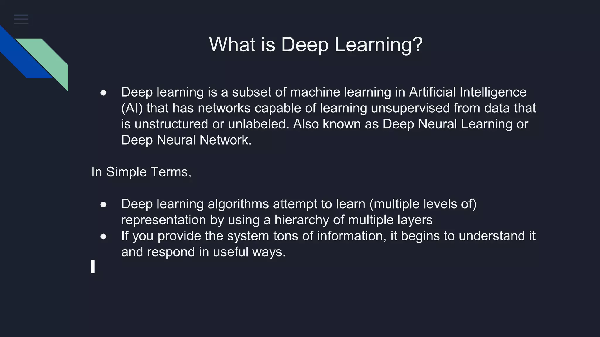 V2.0 open power ai virtual university deep learning and ai introduction | PPTX