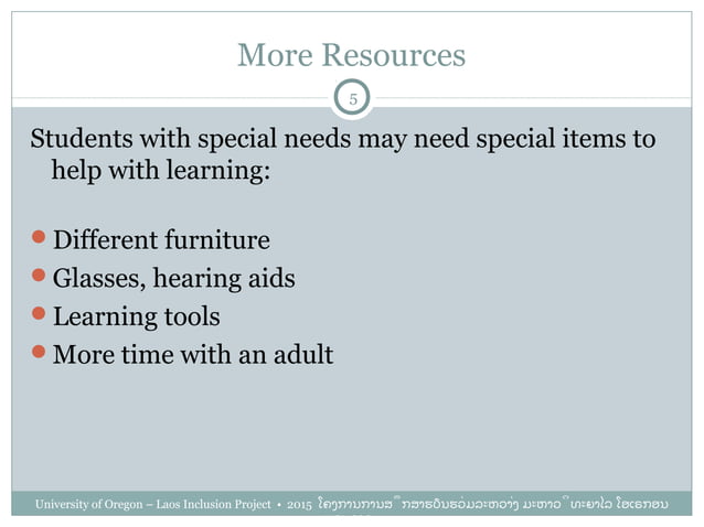 Accommodations and Modifications in the Differentiated Classroom | PPT ...