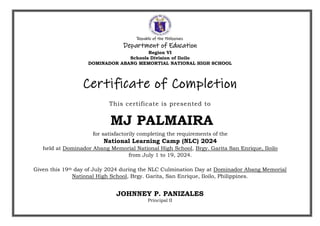V2-NLC-Certificate-of-Completion_Learner.docx | Professional School ...