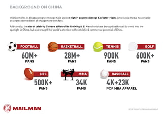 Professional Sports in China: Digital, Media, & Commercial ...