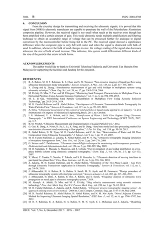 Development of Non-Invasive Ultrasonic Measuring System for Monitoring ...