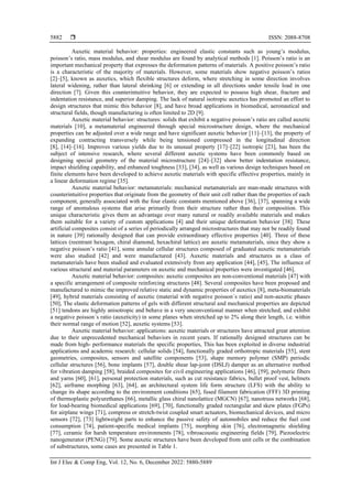 Auxetic material in biomedical applications: a systematic review | PDF