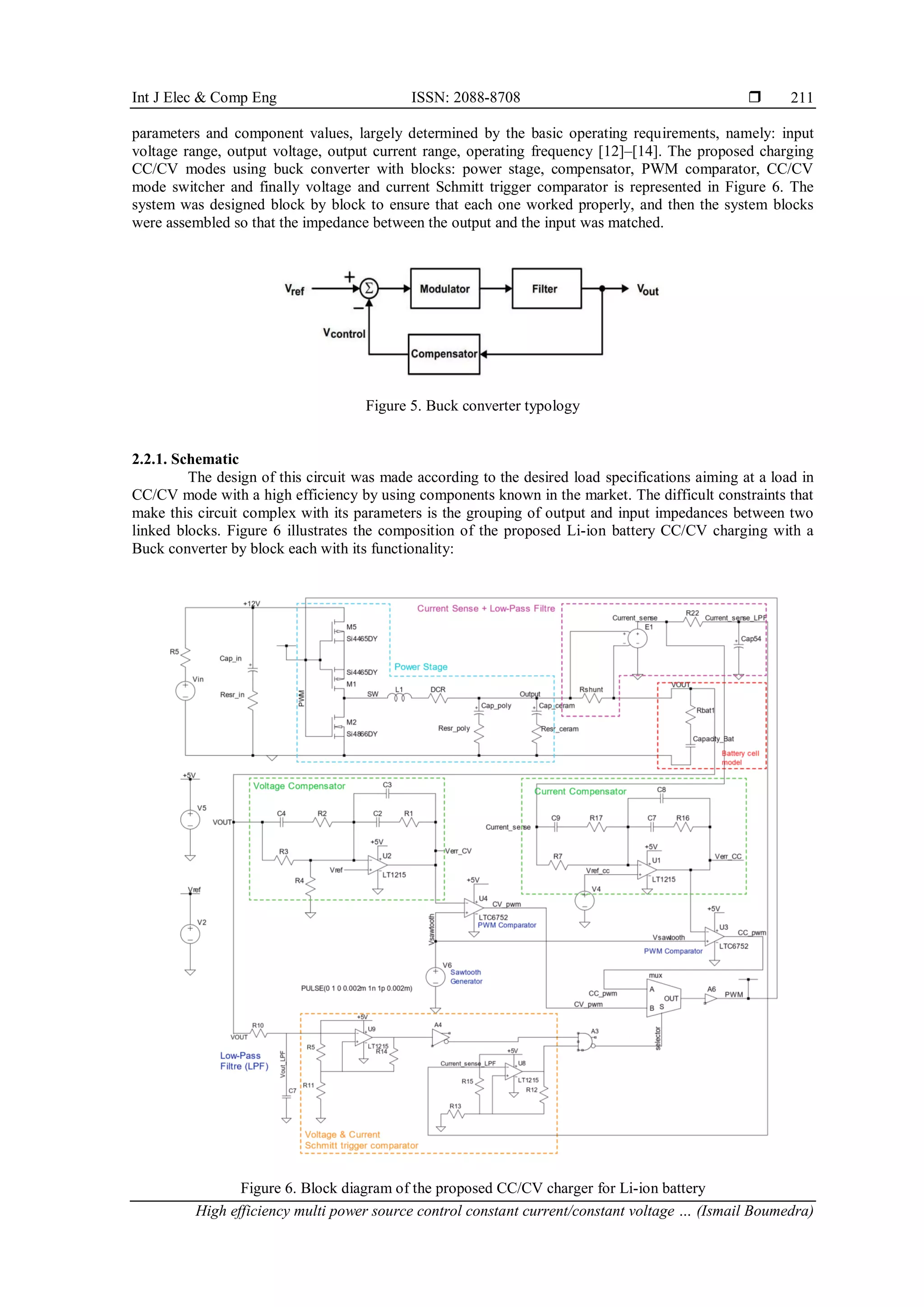 High efficiency multi power source control constant current/constant ...