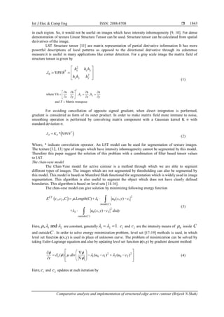 Comparative analysis and implementation of structured edge active contour | PDF