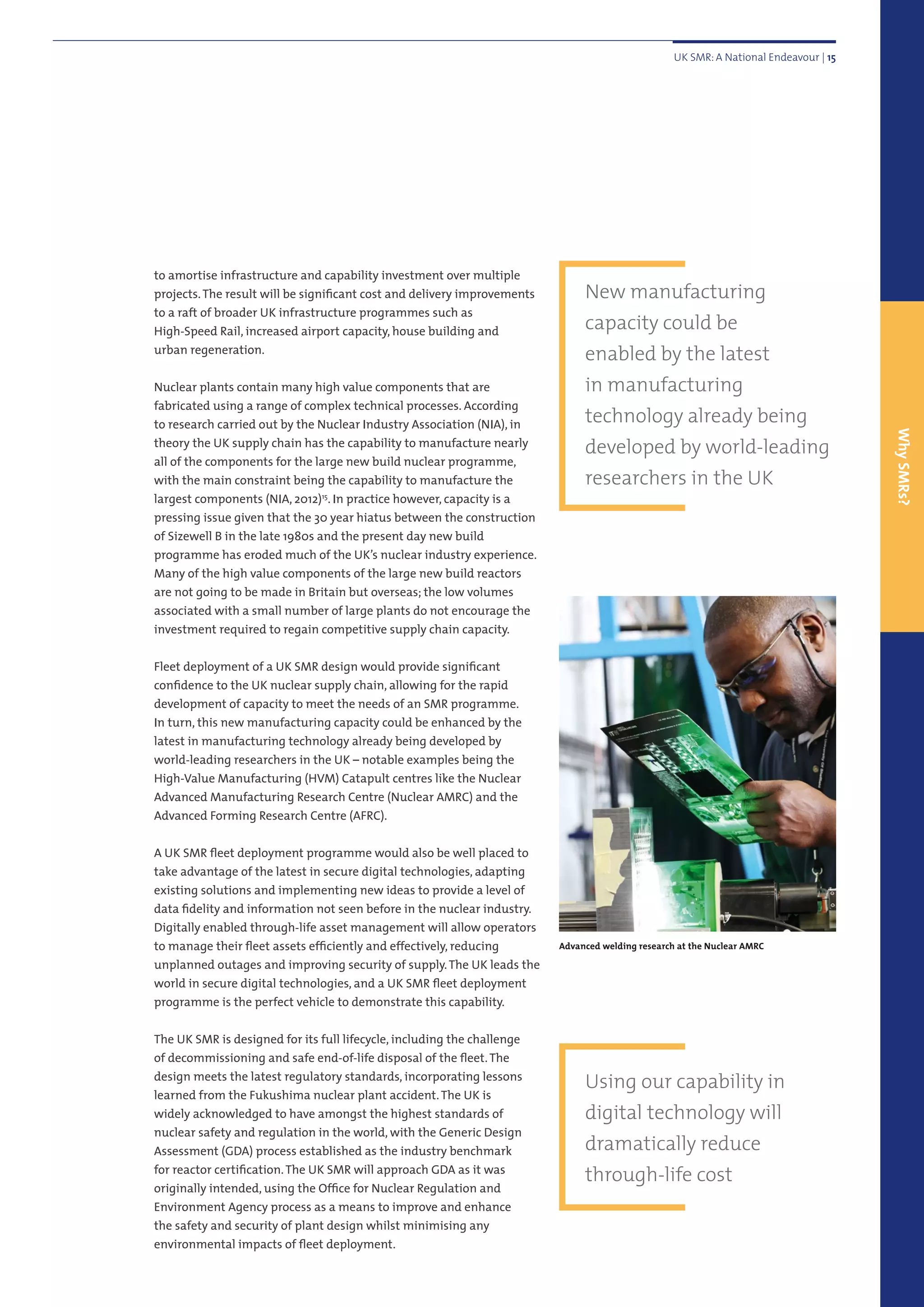 UK Small Modular Reactors: A National Endeavour | PDF