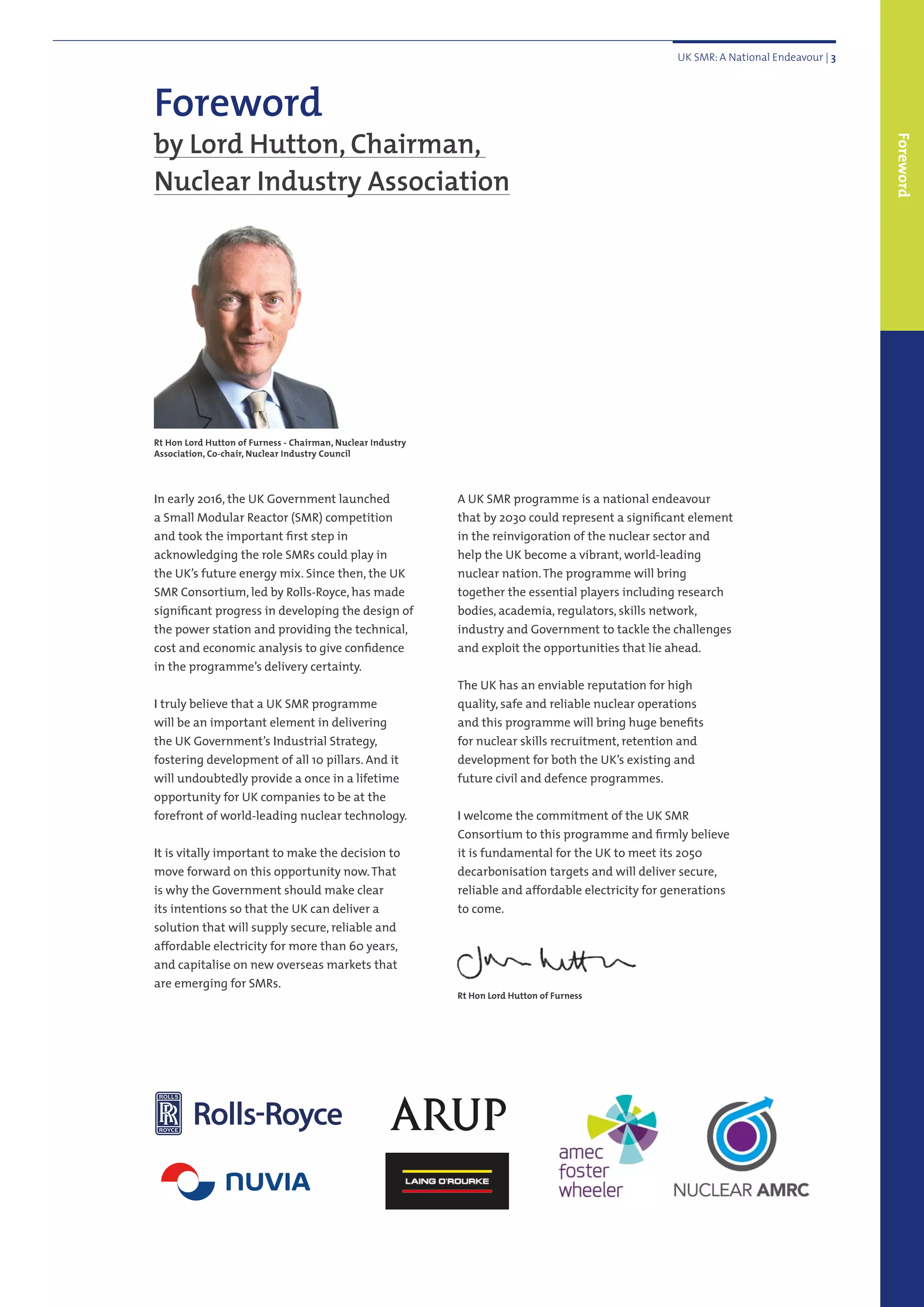 UK Small Modular Reactors: A National Endeavour | PDF