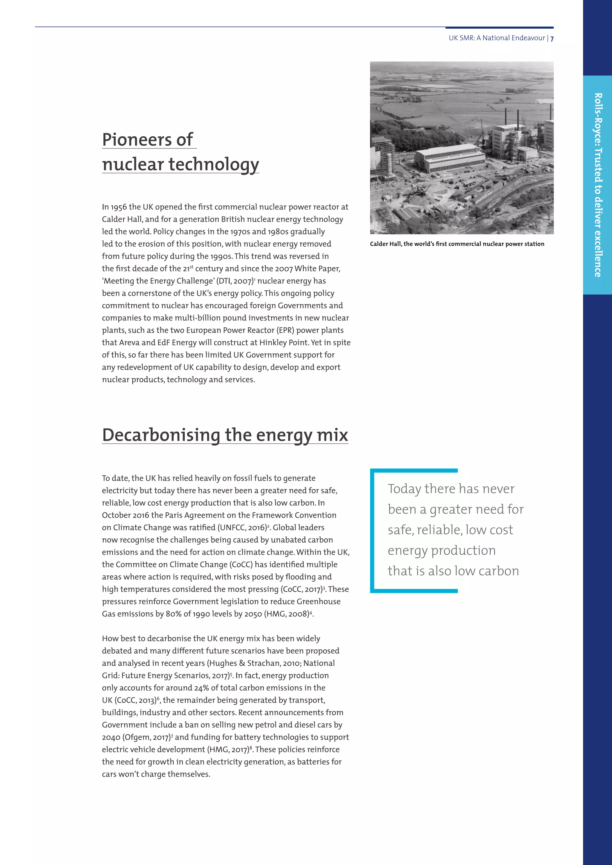 UK Small Modular Reactors: A National Endeavour | PDF