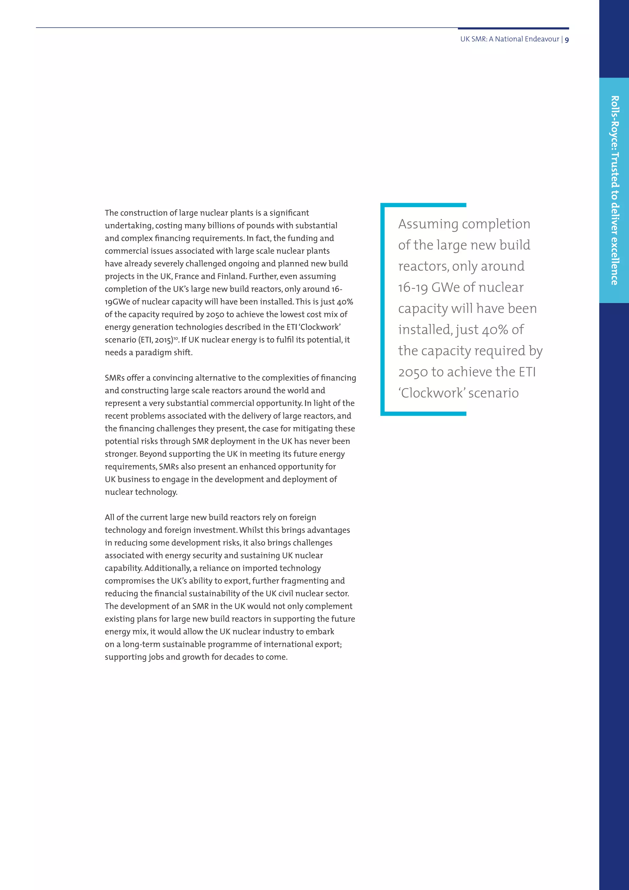 UK Small Modular Reactors: A National Endeavour | PDF