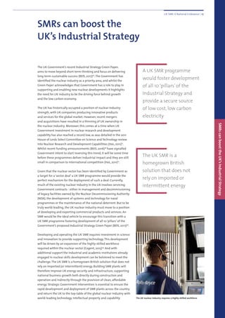 UK Small Modular Reactors: A National Endeavour | PDF