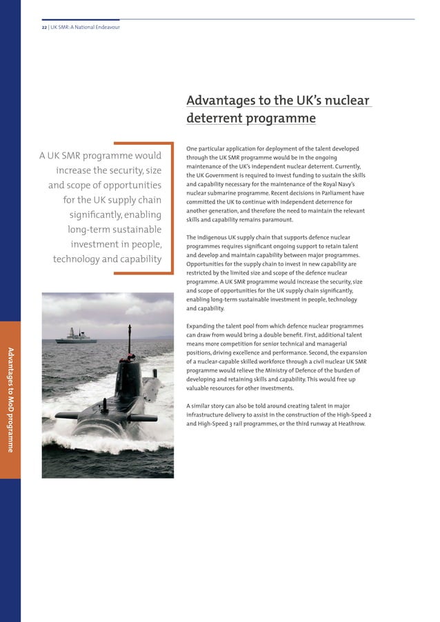 UK Small Modular Reactors: A National Endeavour | PDF